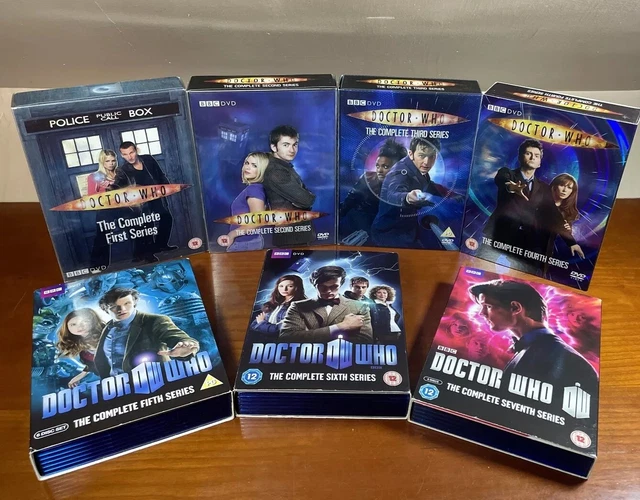 DOCTOR WHO BBC TV DVD Box Sets Complete Collection Series 1 To 7 £25.99 - PicClick UK