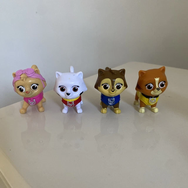 PAW PATROL KITTY Catastrophe Crew Figures Mayor Humdingers Kittens Cats ...