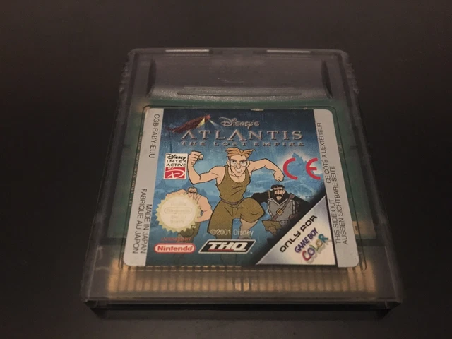 DISNEYS ATLANTIS THE lost Empire - Game Boy Color EUR 11,60 - PicClick FR