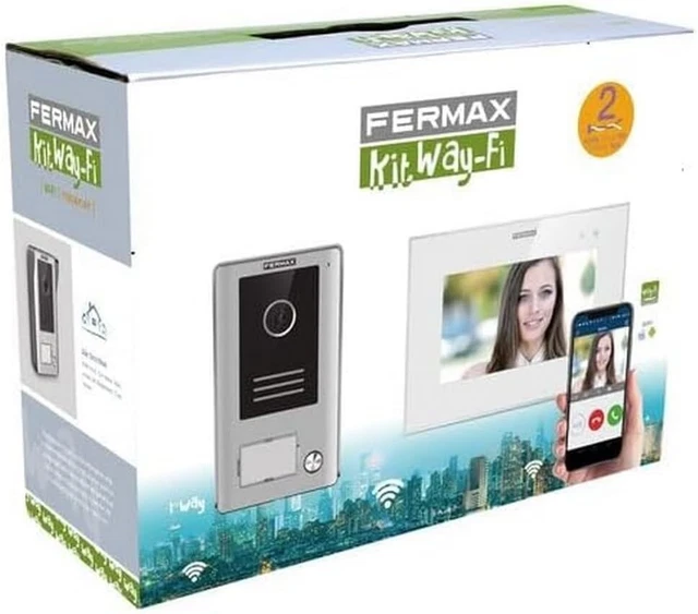 VIDEOCITOFONO FERMAX PER case unifamiliari citofono Wi-Fi app difettosa EUR 200,26 - PicClick IT