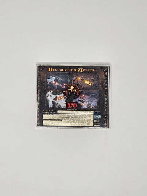 DIABLO II 2 Expansion Set Lord of Destruction PC *Jewel Case Only ...