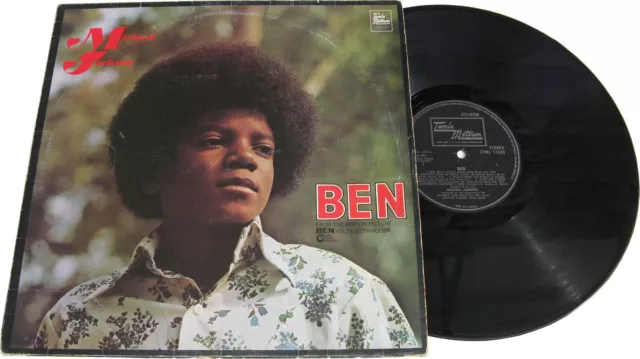 MICHAEL JACKSON BEN Album Disque 33t 12" LP Vinyl Record Disc 1972 EUR ...
