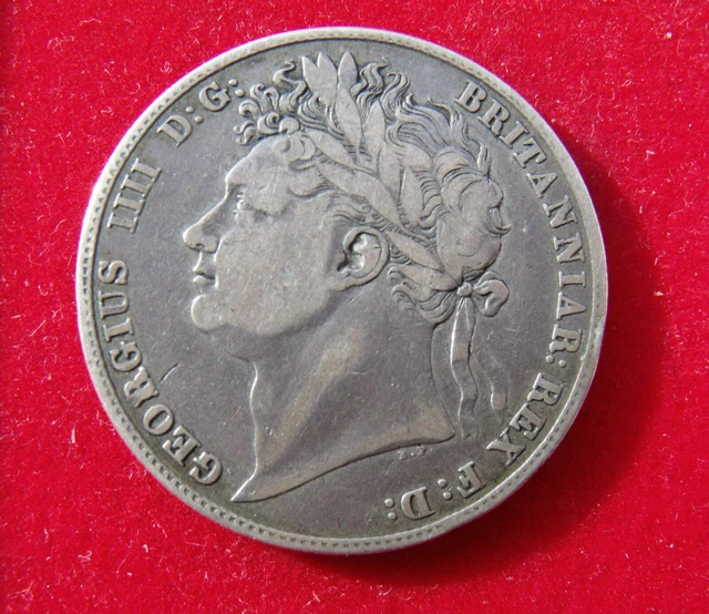 1821 HALF CROWN Coin King George IIII .925 silver. British Coins £92.50 ...