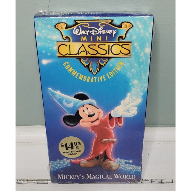 WALT DISNEY MINI Classics - Mickeys Magical World (VHS, 1991) FACTORY ...