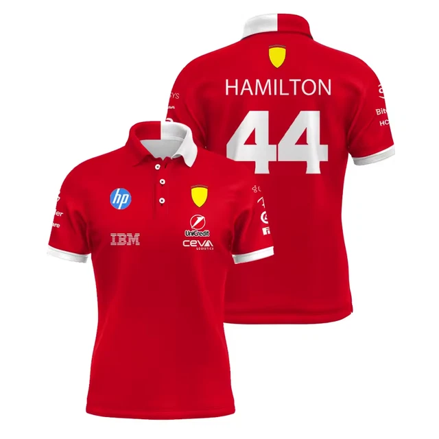 🔥 POLO FERRARI F1 2025 Lewis Hamilton - Edición Exclusiva para Fans 🏎️ ...