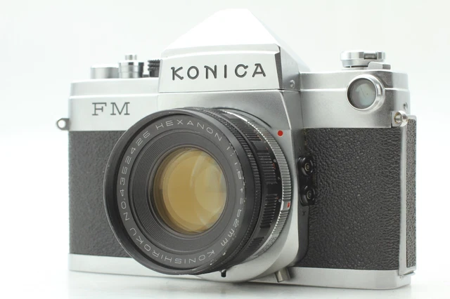 VINTAGE KONICA FM 35mm Film Camera with Hexanon 52mm F/1.8 Lens from ...