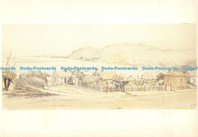 D048987 ALEXANDER TAYLOR. Perth from St. Georges Terrace 1850. Pencil ...