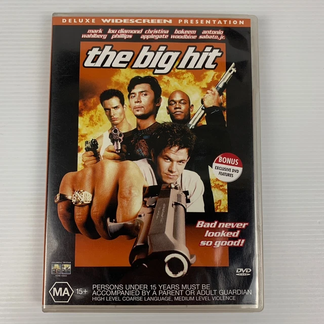 THE BIG HIT (DVD, 1998) Mark Wahlberg Lou Diamond Phillips Region 4 $4. ...