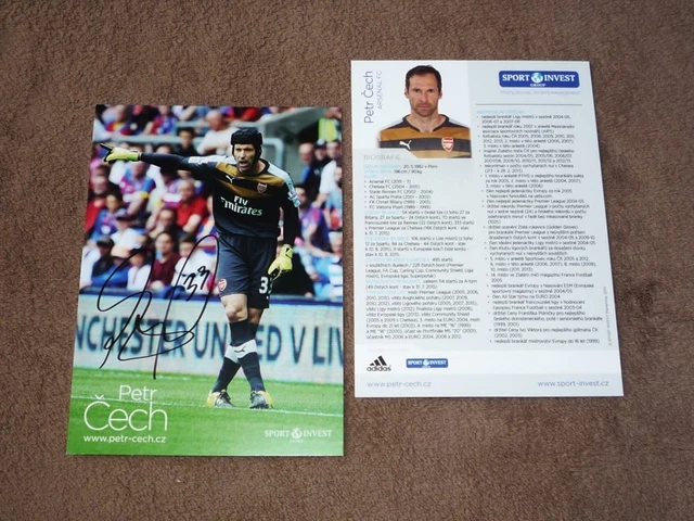 PETR CECH - original autogramm, CZE Karte/card 10x15 cm, RAR!/3 EUR 12 ...