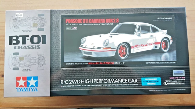 TAMIYA 58740 PORSCHE 911 Carrera RSR 2.8 R/C Car Kit BT-01 Chassis 1:10 ...