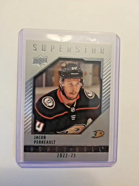 2022-23 JACOB PERREAULT Honor Roll recrue pont supérieur série 2 hockey ...