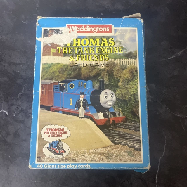 VINTAGE WADDINGTONS THOMAS The Tank Engine & Friends Card Game 1985 ...