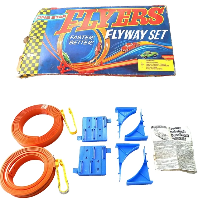 LONESTAR FLYERS DUEL LANE LOOP THE LOOP FLYWAY SET ~ Boxed Vintage 1960 ...