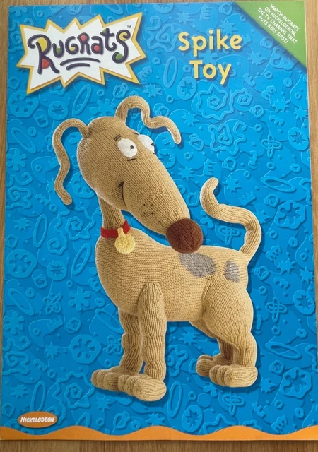 ALAN DART RUGRATS KNITTING PATTERN Spike the dog toy 38cm tall ...
