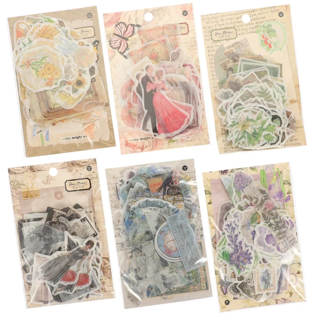 600 SHEETS PAPER Self-Adhesive Washi Sticker Pack Impresora De £16.29 ...