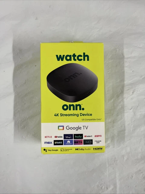 ONN. GOOGLE TV 4K Streaming 4K UHD Resolution 2023 Brand New $45.16 ...