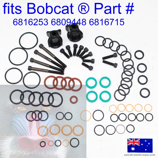 FITS BOBCAT HYDRAULIC Control Valve Seal Kit 6816253 873 883 963 S70 ...