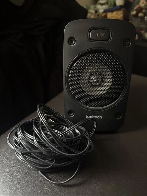 LOGITECH Z906 REPLACEMENT Rear Speaker with Long Cable Tested Working £ ...
