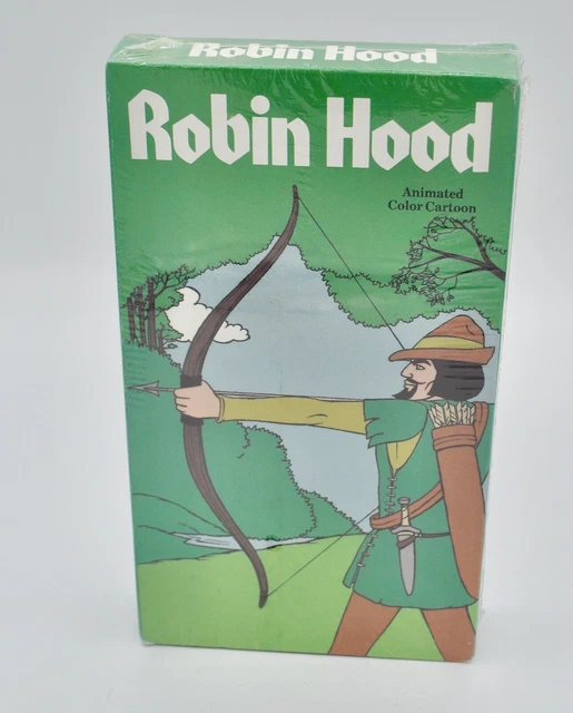 ROBIN HOOD VHS Animated Color Cartoon VHS EUR 6,70 - PicClick FR