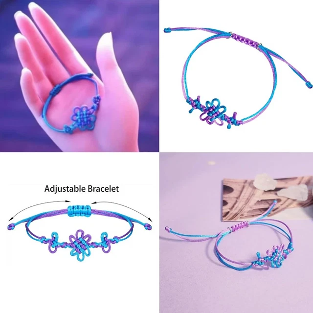 KPOP DEMON HUNTERS Rumi jinu Hand Rope Lucky Knot Adjustable Bracelet ...