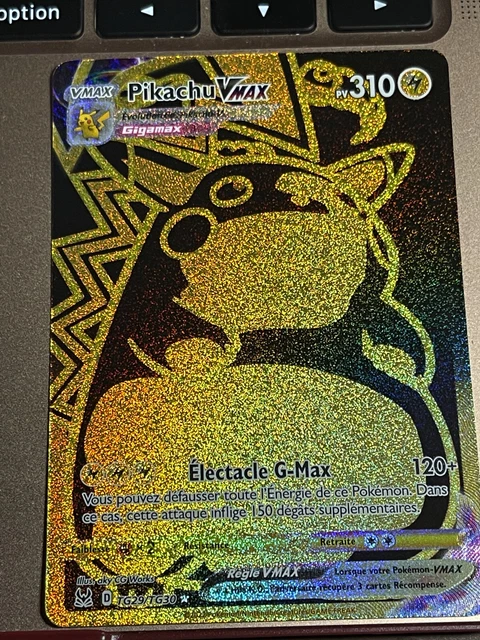 CARTE POKEMON PIKACHU TG29/TG30 Vmax GOLD Epée et Bouclier 11 EB11 FR ...