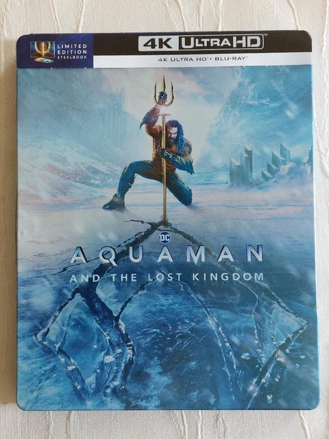 AQUAMAN 2 - The Lost Kingdom 4K UHD (Deutsch Dolby Atmos) + Blu-ray Steelbook ! EUR 18,56 ...
