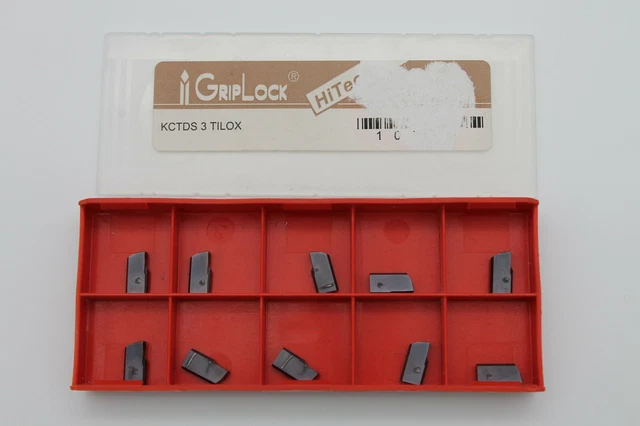 10X KEMMER GRIP Lock KCTDS 3 TILOX Stechplatten Wendeplatten EUR 47,90 ...