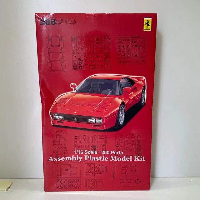 FUJIMI 1/16 SUPERCAR Series SC9 Ferrari 288 GTO unmontiert EUR 186,59 ...