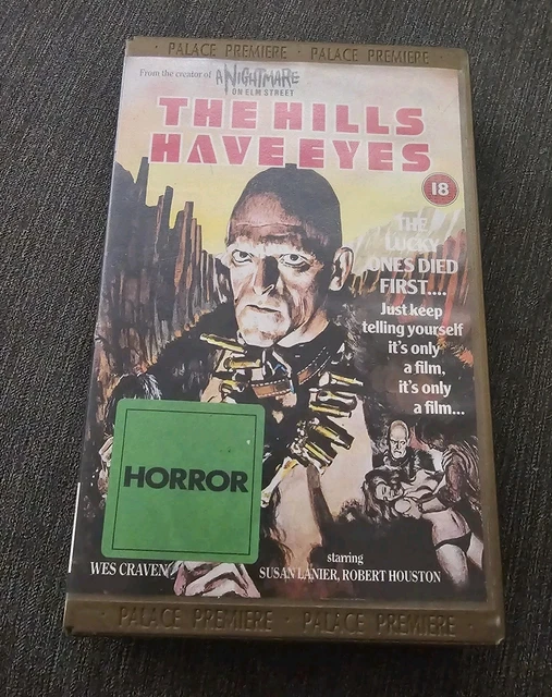 THE HILLS HAVE Eyes VHS Palace Premiere 1977 Big Box £18.34 - PicClick UK