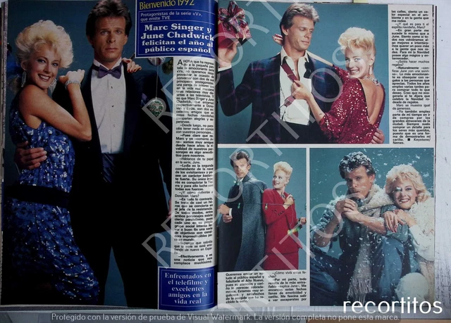 CLIPPINGS 2708 JUNE Chadwick Lydia V Invasores Marc Singer Donovan EUR ...