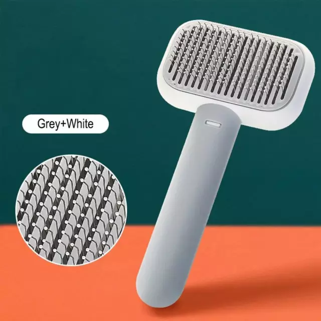 PET COMB STAINLESS Steel Needle Comb Dog Cat Hair Removal Floating Hair ... PET COMB STAINLESS Steel Needle Comb Dog Cat Hair Removal Floating Hair ...