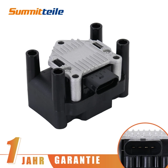 ZÜNDSPULE FÜR AUDI A3 1.2 1.6 1.8 A4 1.6 VW Golf 4 5 6 Bora Lupo Passat Polo 1.6 EUR 20,99 ...