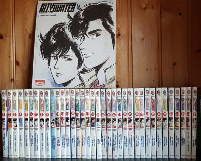 MANGA CITY HUNTER Nicky Larson collection complète intégrale 36 Tomes ...