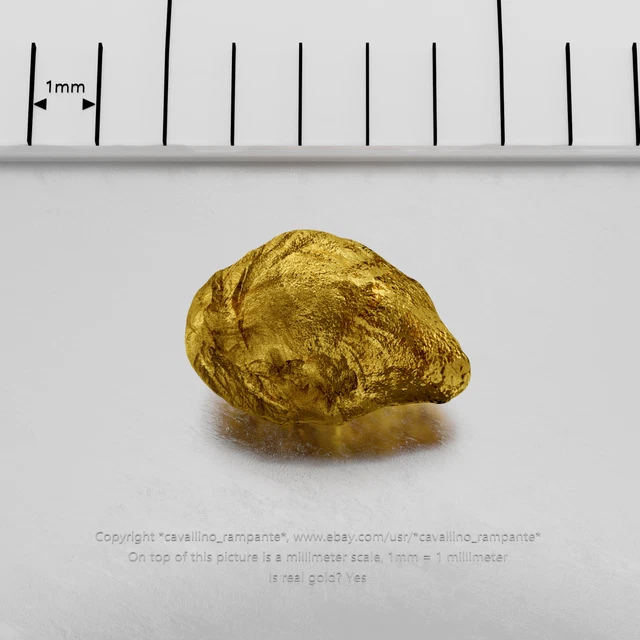 1 GOLD NUGGET XLplus 2~5mm+15 GoldBarren 9999 {696b51ab-b35e-485c-8e46 ...