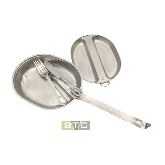 US ARMY M1942 Vietnam War Mess Kit & Cutlery - S/L MFG - 1965 $85.00 ...