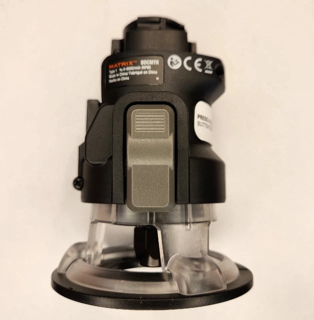 BLACK & DECKER BDCMTR Variable Multi-Tool Matrix Router Attachment $39. ...