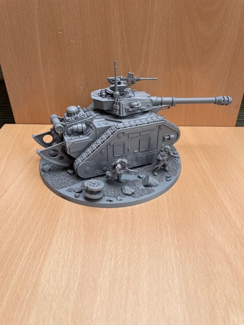 WARHAMMER 40K DEATH Korps of Krieg Mars Pattern Leman Russ Diorama EUR ...