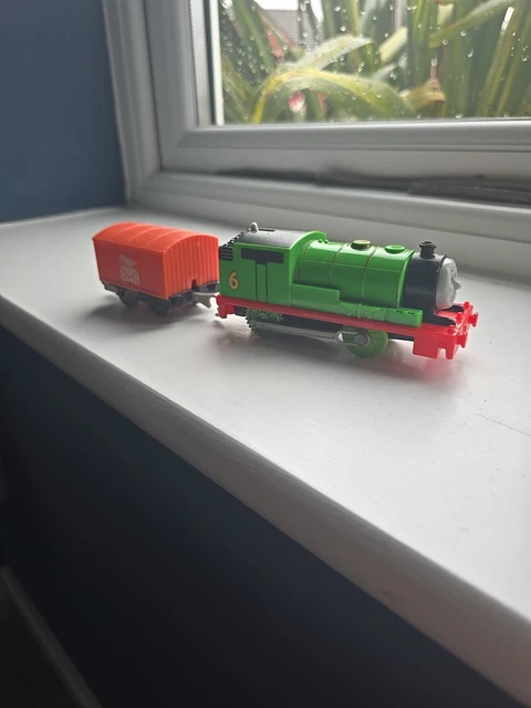 THOMAS AND FRIENDS Trackmaster Percy Number 6 £0.99 - PicClick UK