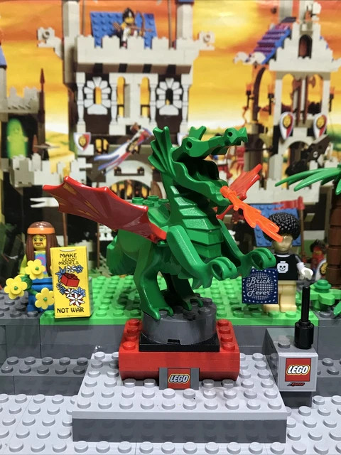 LEGO CASTLE MINI Figure Collection Fright Knights Classic Green Dragon ...