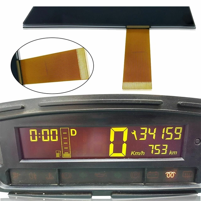 PER MICROCAR MC1/MC2/M.GO LCD display cluster strumenti JS28 EUR 30,76 ...