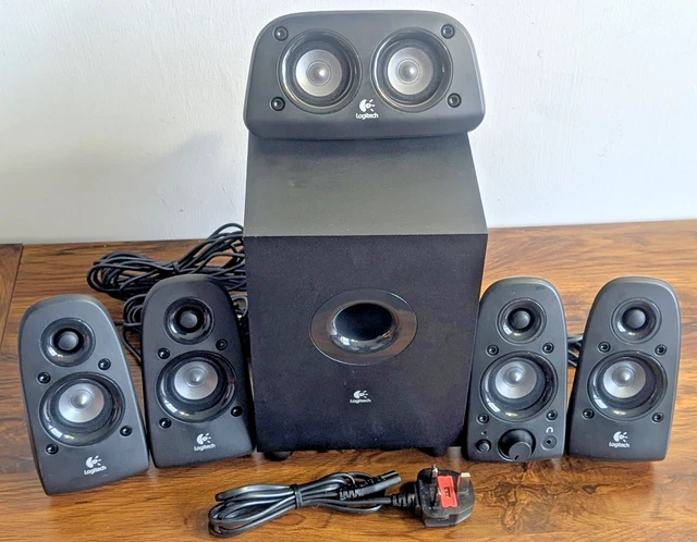 LOGITECH Z506 5.1 Surround Sound Multimedia Speaker System VGC, Tested ...