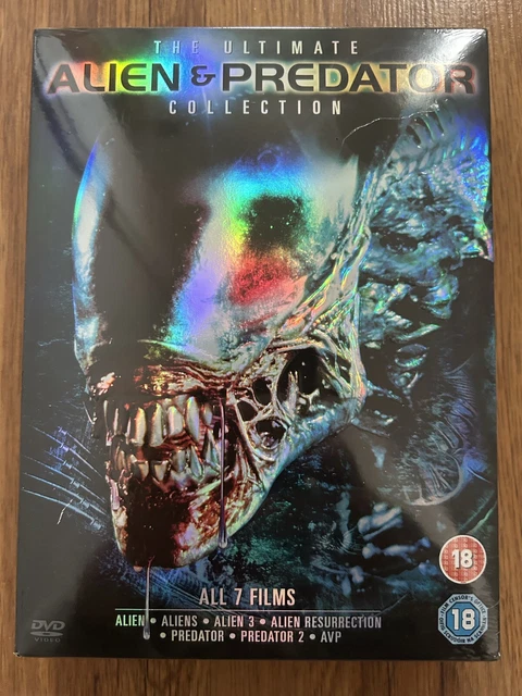 THE ULTIMATE ALIEN & Predator Collection Box Set (DVD) New & Sealed ...