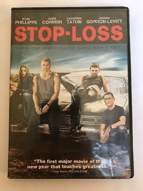 STOP-LOSS (DVD, 2008) WIDESCREEN ABBIE CORNISH CHANNING TATUM $3.99 ...