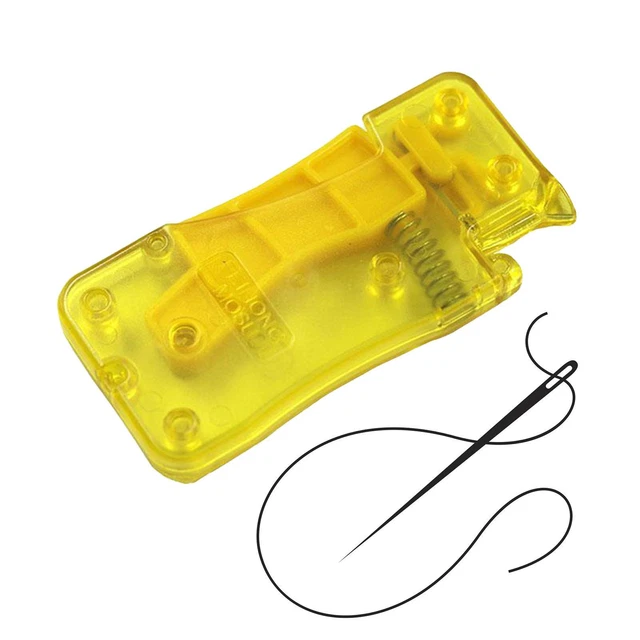 NEW ELDERLY USE Automatic Easy Sewing Needle Device Threader Thread ...