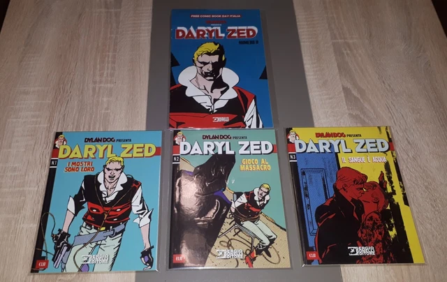DYLAN DOG PRESENTA Daryl Zed N. 0, 1, 2, 3 - da Edicola - 1^ Edizione ...