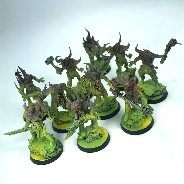 POXWALKERS DEATH GUARD Chaos Space Marines - Warhammer 40K C1048 £59.99 ...