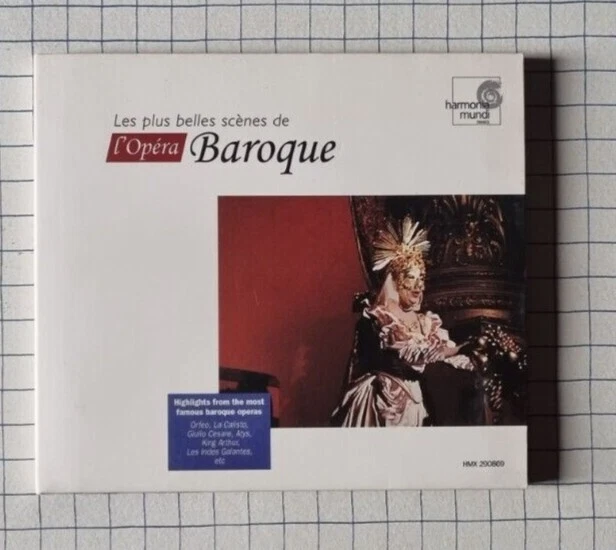 LES PLUS BELLES scènes de l'opéra baroque : Monteverdi, Lully, Purcell ...