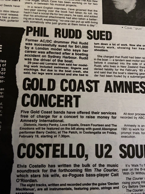 JUKE MAGAZINE FEBRUARY 13th 1988 #668 George Harrison/Prince/David Lee ...