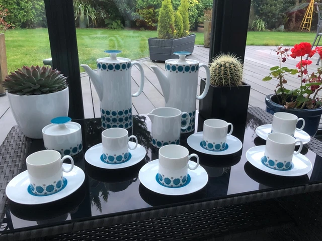 THOMAS COFFEE SET, ’Medallion’ designed by Richard Scherrar 1960’s £140 ...
