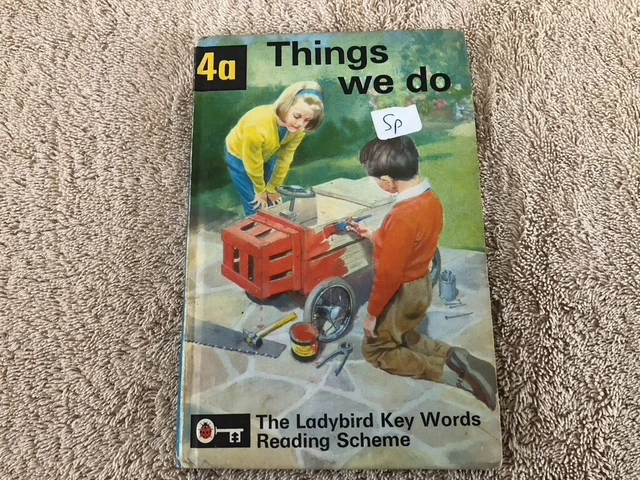 LADYBIRD ‘THINGS WE do’ book. Key words reading scheme book. 1964 £5.00 ...